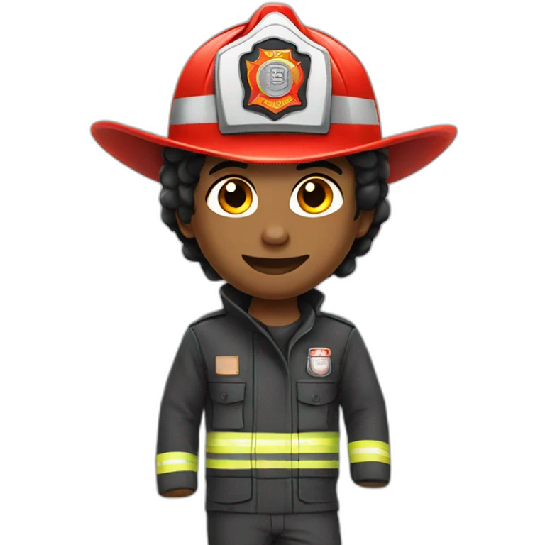 Sexy firefighter emoji | AI Emoji Generator
