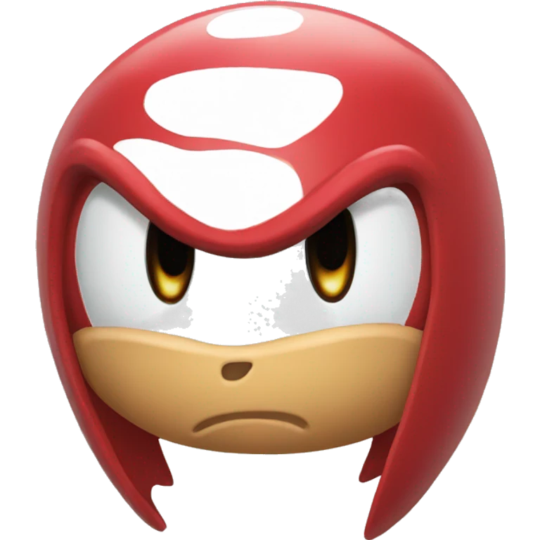 Knuckles from sonic emoji | AI Emoji Generator