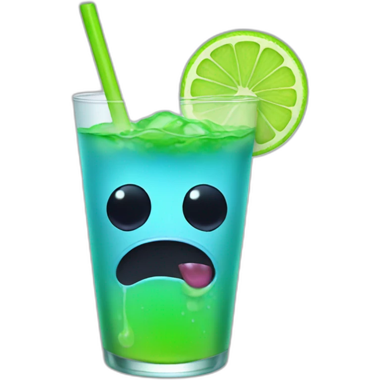 an alien drink emoji | AI Emoji Generator