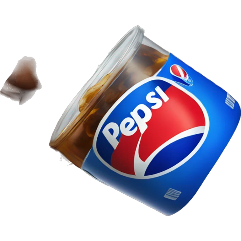 smiley with pepsi in hand emoji | AI Emoji Generator