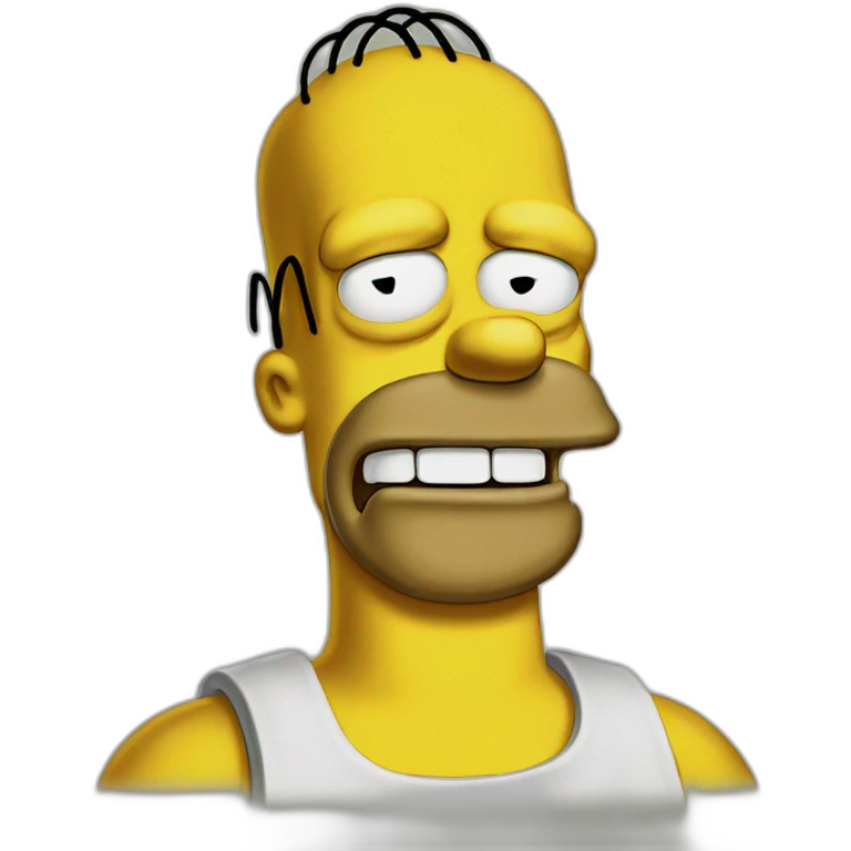 Homer-simpson emoji | AI Emoji Generator