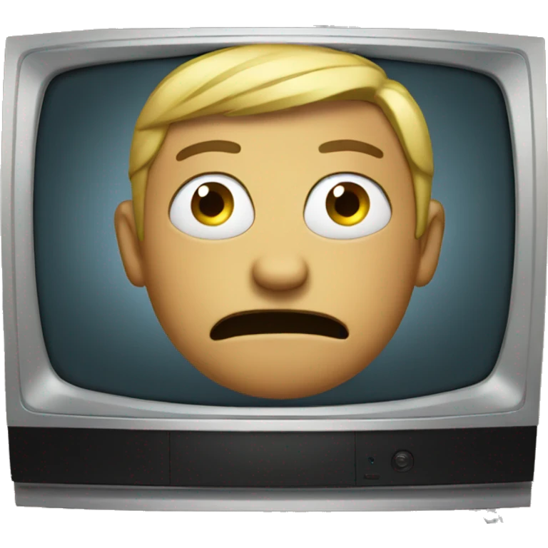 Watching tv emoji | AI Emoji Generator