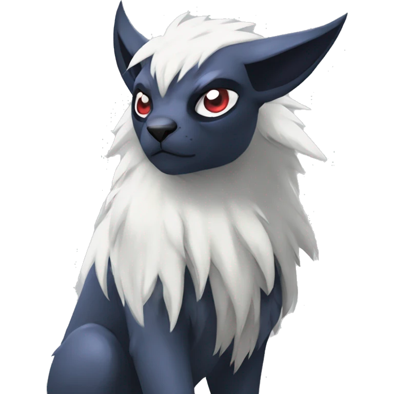 Cool Edgy Absol-Nargacuga-Zorua-Quilava, full body emoji | AI Emoji ...