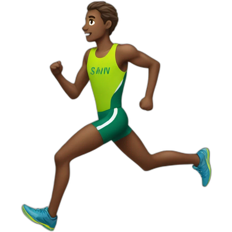 cross country runner emoji | AI Emoji Generator