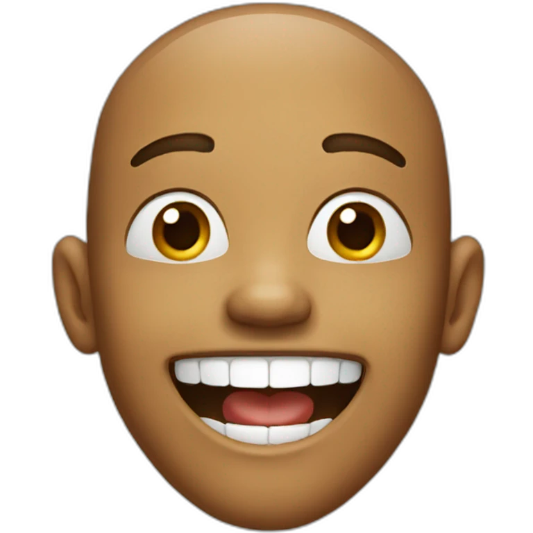 realistic face laughing emoji | AI Emoji Generator