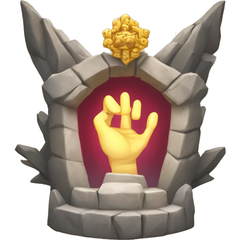 Sukuna Malelovent shrine domain expansion hands signs emoji | AI Emoji ...