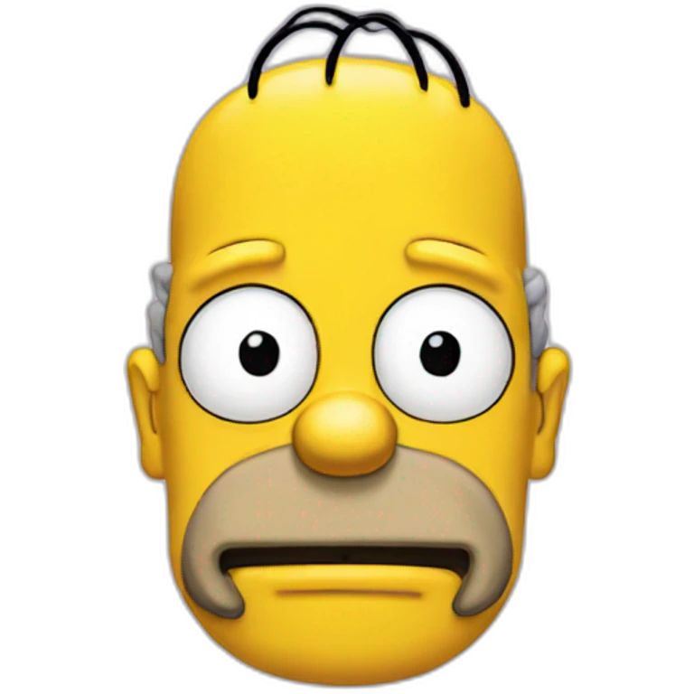 Homer Simpson emoji | AI Emoji Generator