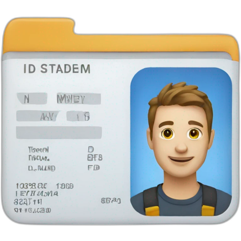 ID CARD emoji | AI Emoji Generator