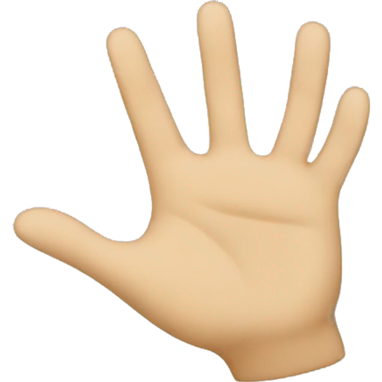 Raising hand emoji | AI Emoji Generator