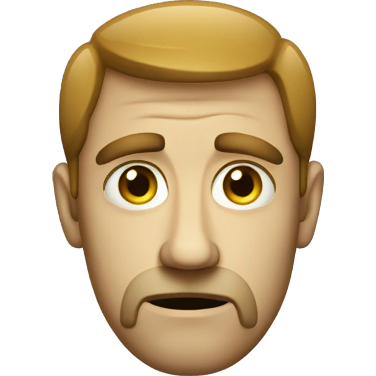 irish sad man emoji | AI Emoji Generator