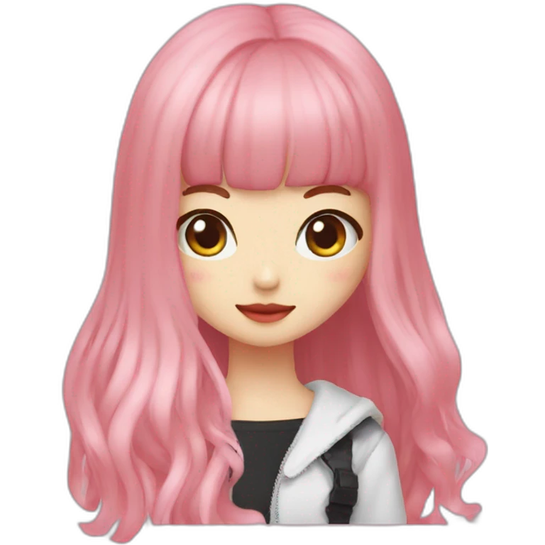 Lisa of Blackpink emoji | AI Emoji Generator