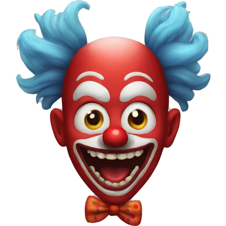 Clown emoji reddemon emoji | AI Emoji Generator