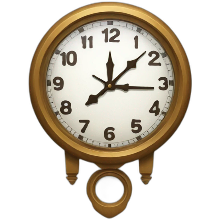 clock look side emoji | AI Emoji Generator