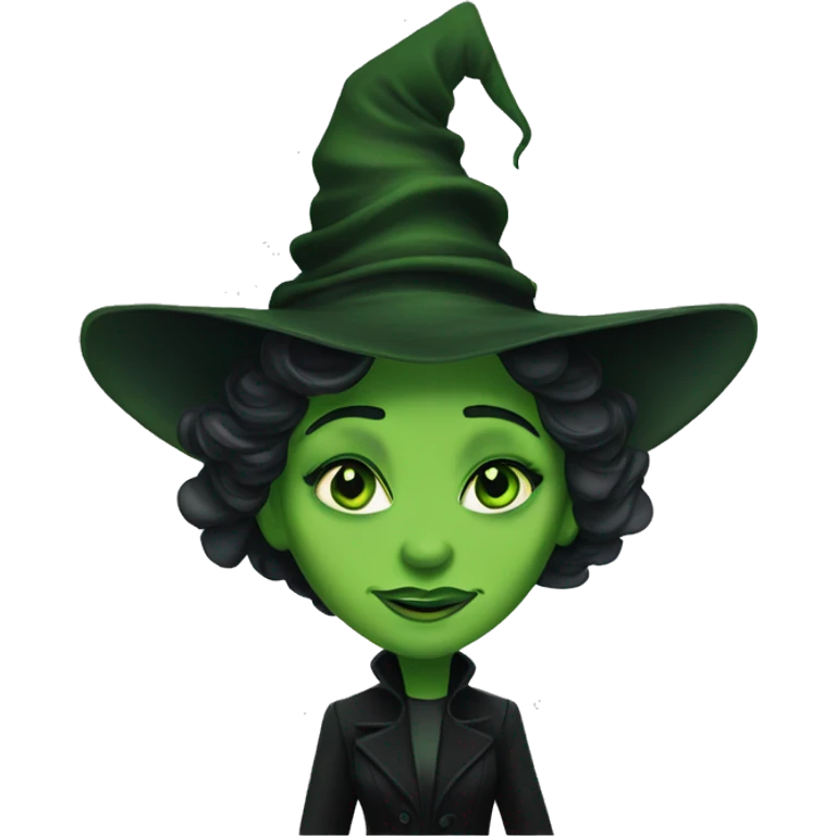 Elphaba wicked emoji | AI Emoji Generator