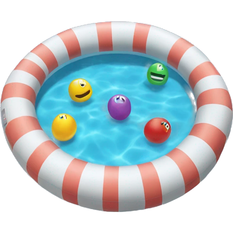 inflatable pool emoji | AI Emoji Generator