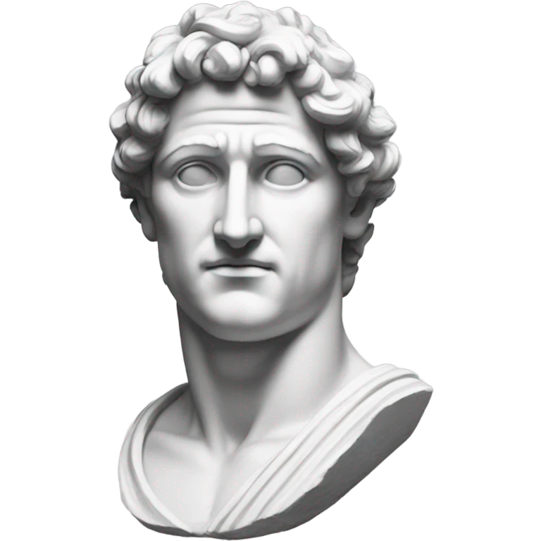 Greek statue handsome emoji | AI Emoji Generator