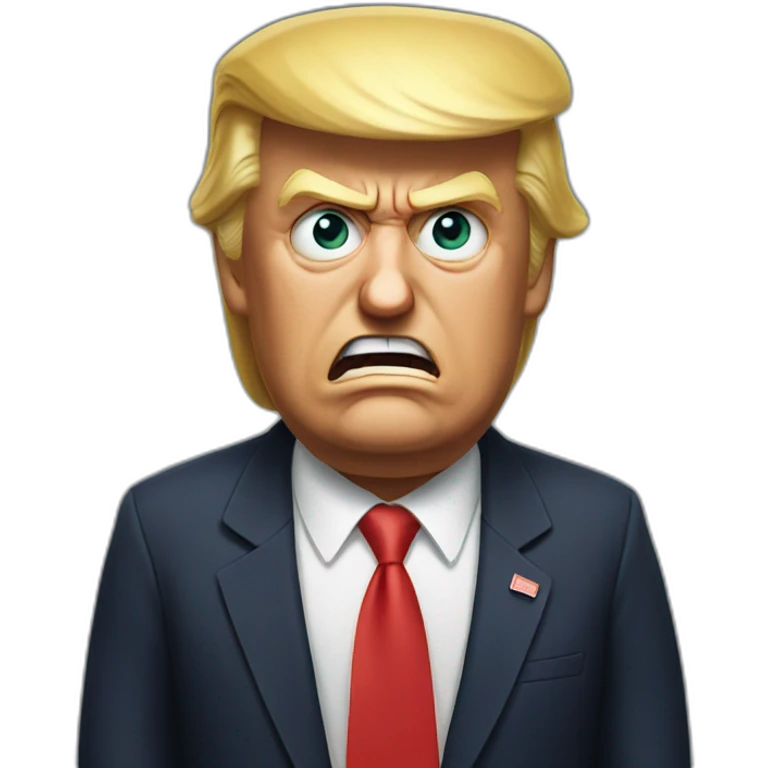 donald trump angry emoji | AI Emoji Generator