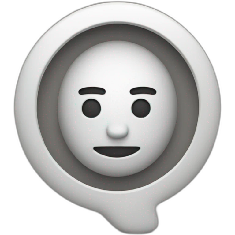 A stickman with a plus Sign as head emoji | AI Emoji Generator