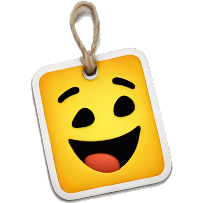 price tag with FOMO yet surprise emoji in it emoji | AI Emoji Generator