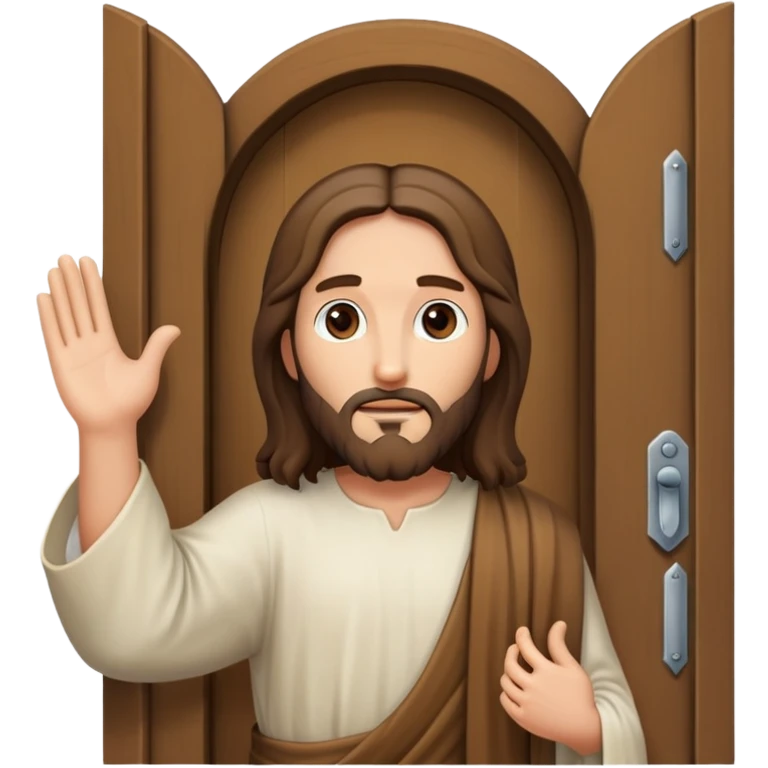 jesus knocking door emoji | AI Emoji Generator