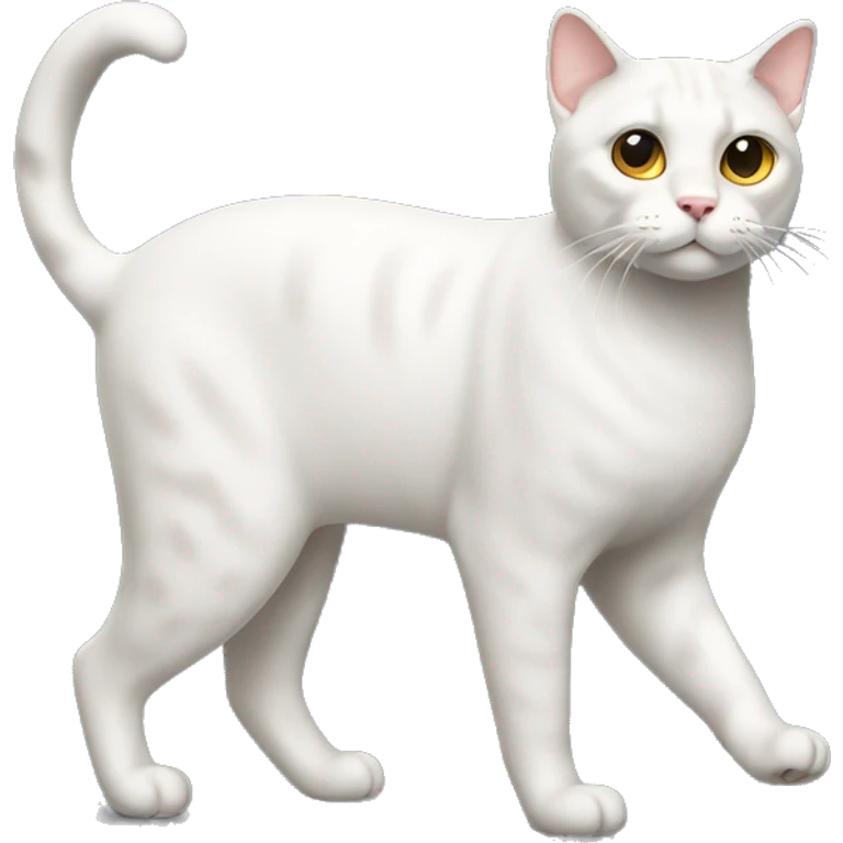 walking cat, full-body emoji | AI Emoji Generator