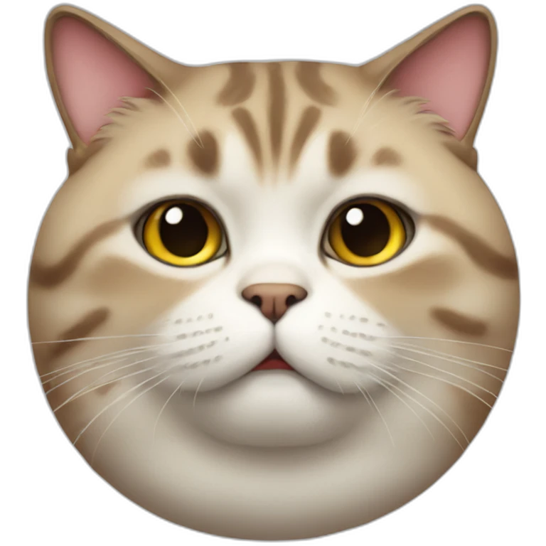 very fat cat emoji | AI Emoji Generator