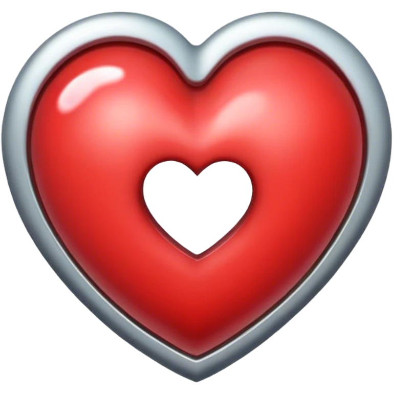 Empty heart emoji emoji | AI Emoji Generator