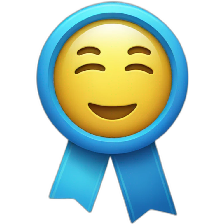 Instagram blue verification badge with a tick inside it emoji | AI ...