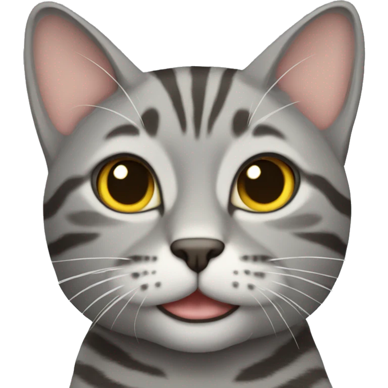 gray tabby cat emoji | AI Emoji Generator