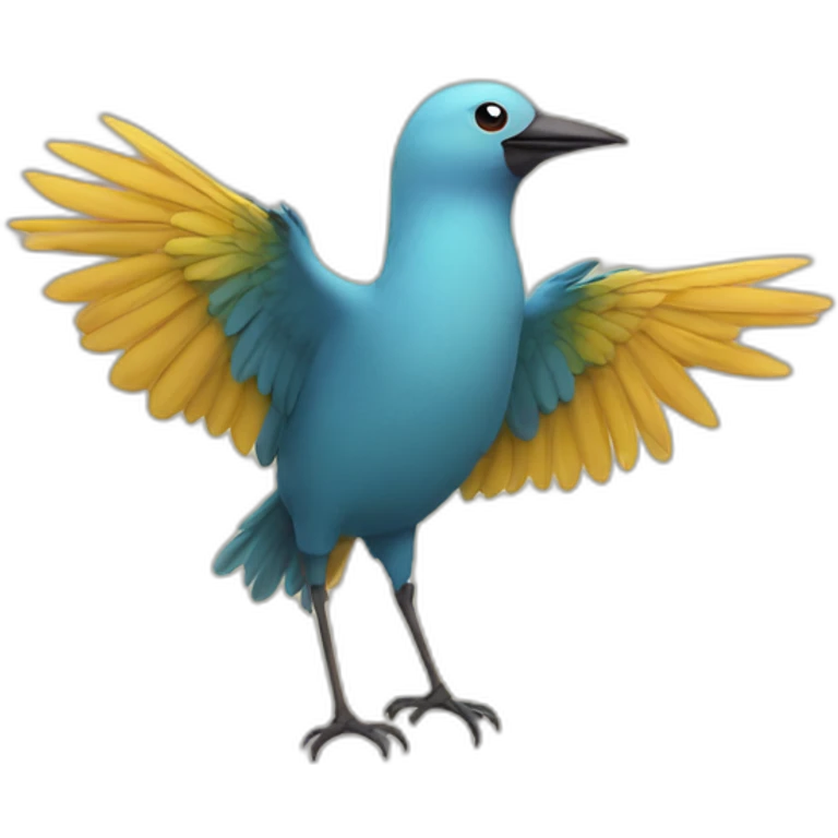 birds with arms emoji | AI Emoji Generator