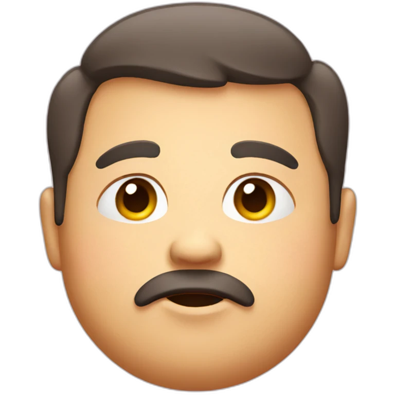 fat face emoji | AI Emoji Generator
