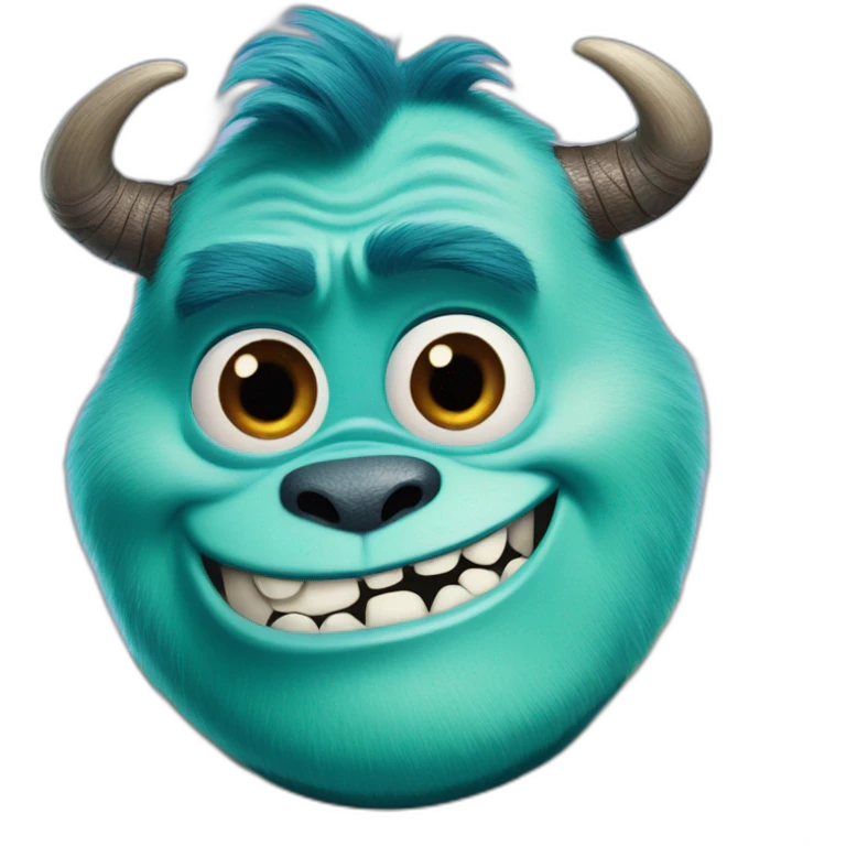 monsters inc sulley emoji | AI Emoji Generator