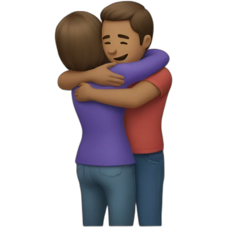 huge hug emoji | AI Emoji Generator