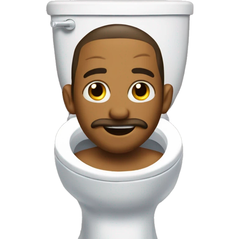 Doppy in the toilet emoji | AI Emoji Generator
