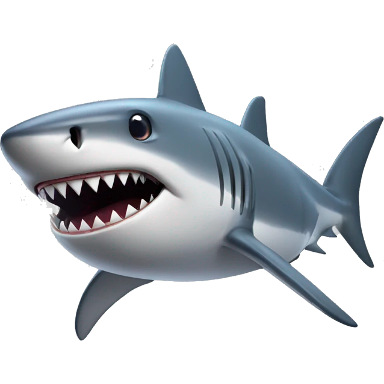 Shark with jet engine emoji | AI Emoji Generator