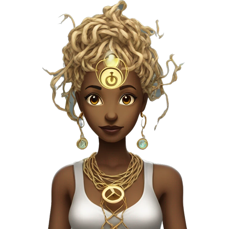 Technomancy Goddess is a mystical being who controls both magic and ...