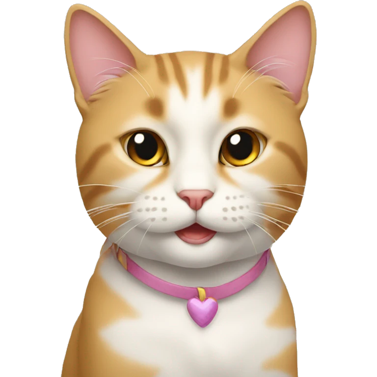 Gato con lazo emoji | AI Emoji Generator