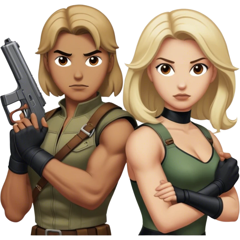 Armed and dangerous marvel rivals emoji | AI Emoji Generator