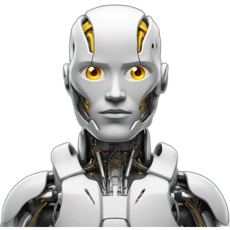 extremely powerful cyborg Aritifical General Intelligence emoji | AI Emoji Generator