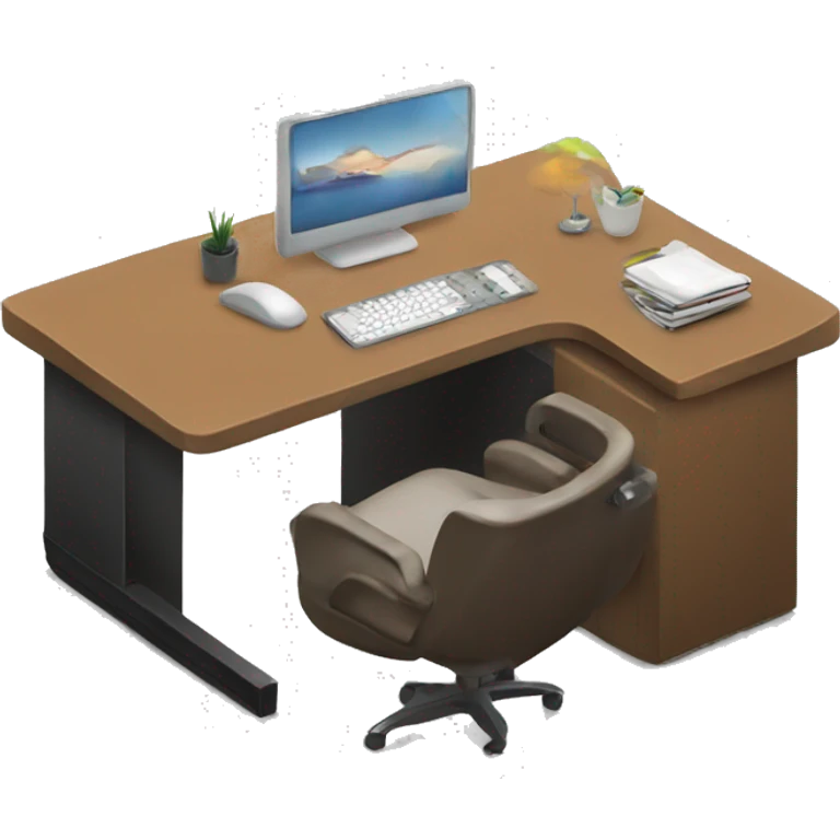 modern office desk emoji | AI Emoji Generator