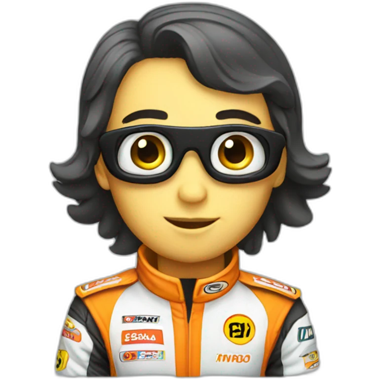 race car emoji | AI Emoji Generator