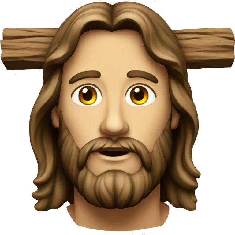 Christ on cross emoji | AI Emoji Generator