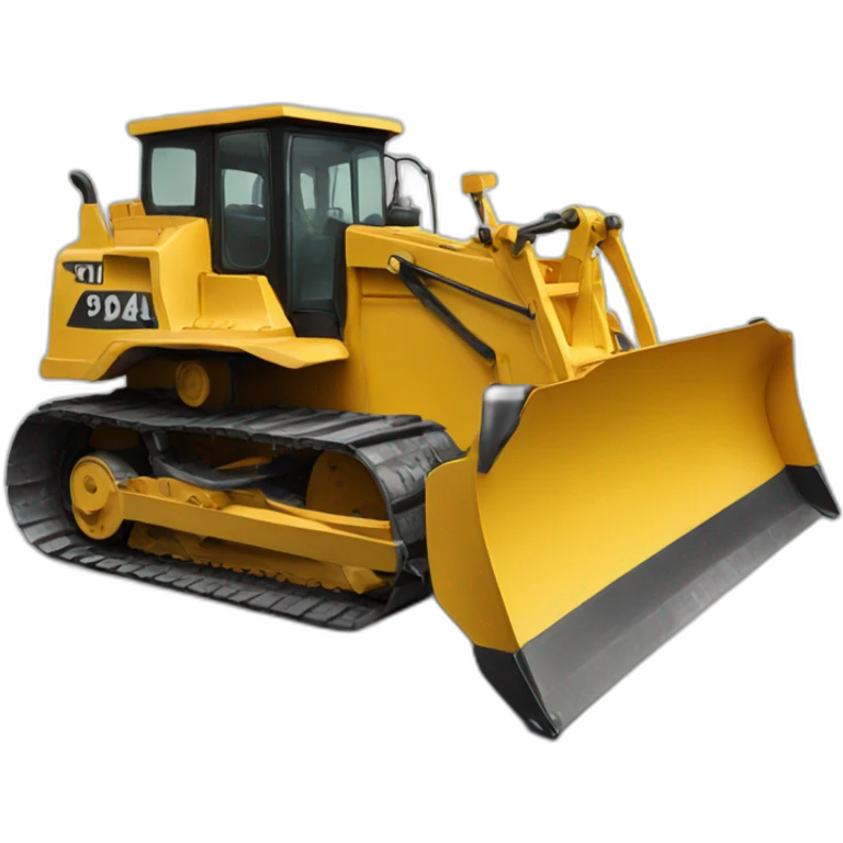 Bulldozer WITH WHEELS emoji | AI Emoji Generator