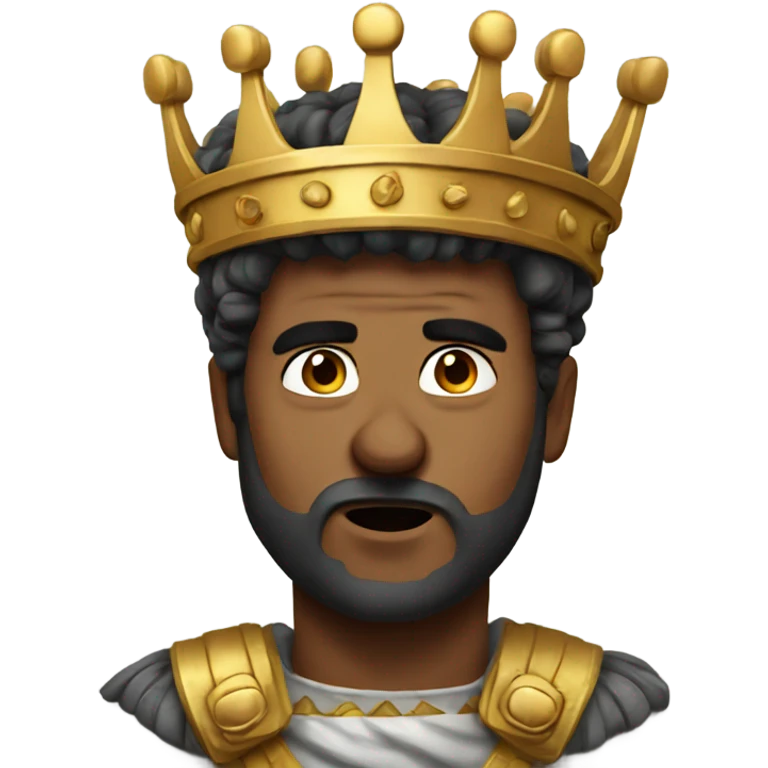 mad roman king emoji | AI Emoji Generator