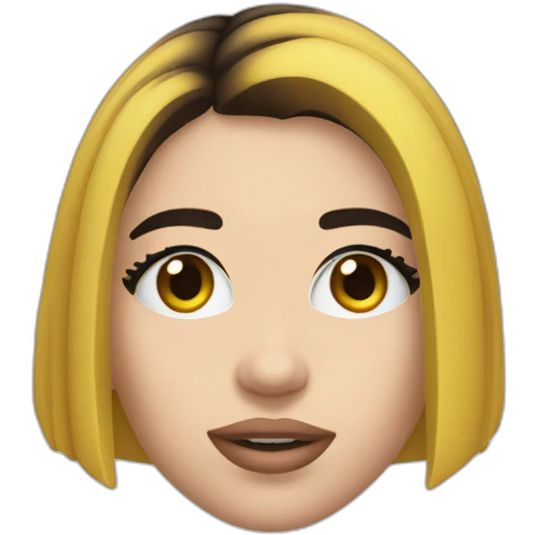 Dua Lipa face emoji | AI Emoji Generator