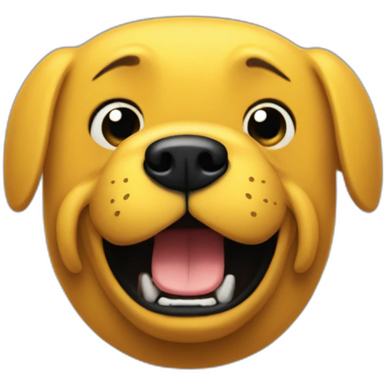 jake the dog from adventure time emoji | AI Emoji Generator