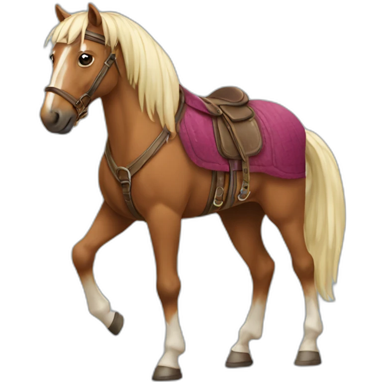 bipedal horse with clothes emoji | AI Emoji Generator