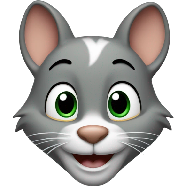 tom and jerry surprised face emoji | AI Emoji Generator