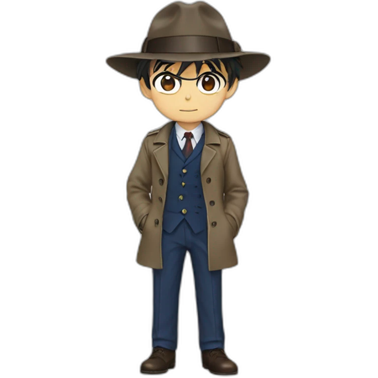 detective conan emoji | AI Emoji Generator