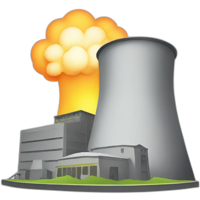 Nuclear plant emoji | AI Emoji Generator